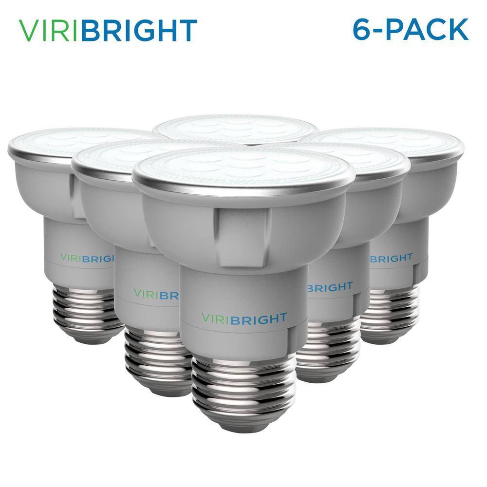 Viribright 50-Watt Equivalent (2,700K) PAR16 Non-Dimmable E26 Base ...