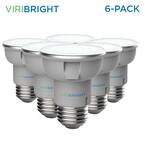 Viribright 50-Watt Equivalent (2,700K) PAR16 Non-Dimmable E26 Base Spotlight LED Light Bulb Warm ...