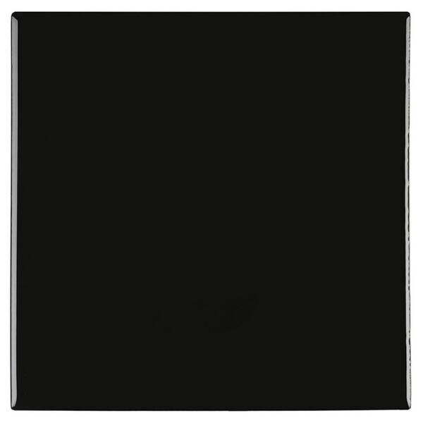 Daltile Restore Black 6 in. x 6 in. Glazed Ceramic Sample Tile ...