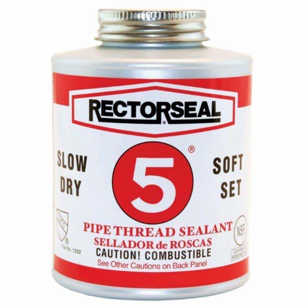 RectorSeal 4 Oz No 5 Pipe Thread Sealant 25633 The Home Depot