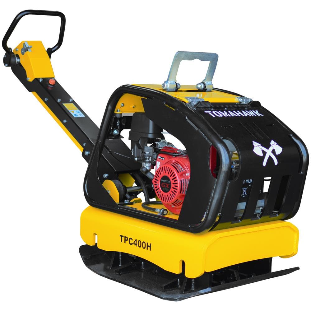 Tomahawk Power 9 HP Reverse Plate Compactor Honda GX270 Gas-Powered ...
