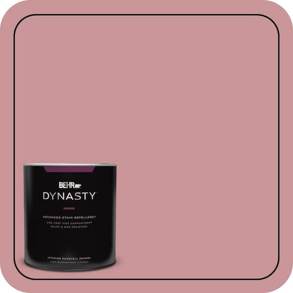 BEHR DYNASTY 1 qt. #S140-4A Dusty Rose Eggshell Enamel Interior Stain ...