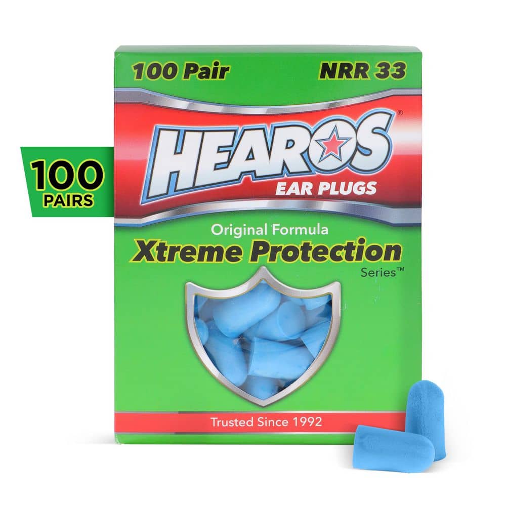 HEAROS Xtreme Protection Ear Plugs-100 Total Pairs 5699 - The Home Depot