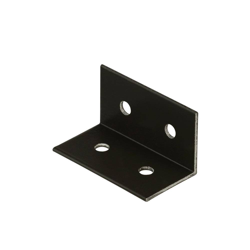 Capri Clip Angle 1 x 1 (10) Bronze 47132 - The Home Depot