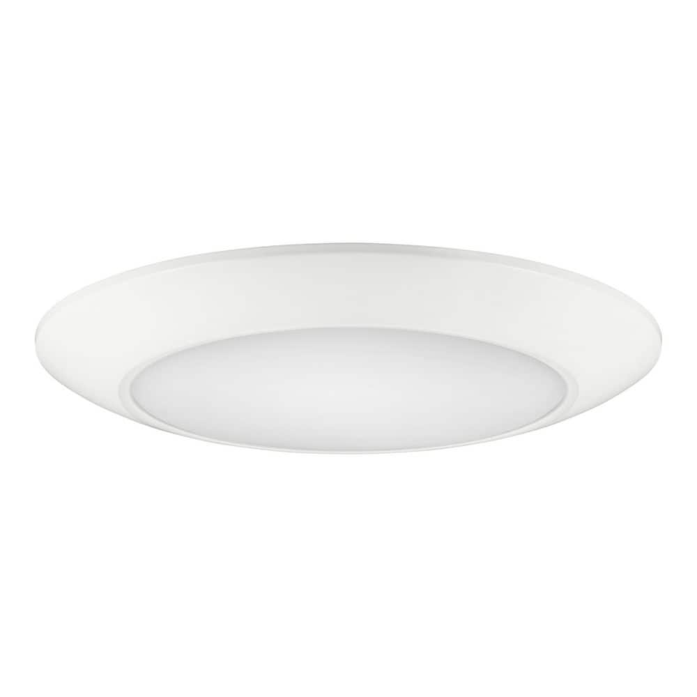 Commercial Electric 1-Pack 8 in. LED Surface Mount Downlight Flush ...