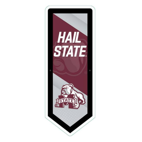 Evergreen Mississippi State University Pennant 9 in. x 23 in. Plug-in ...