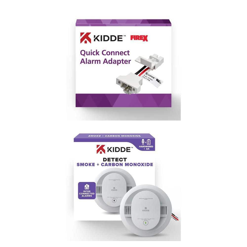 Kidde Quick Connect Wiring Adapter 21032239 and Hardwired Smoke/CO ...