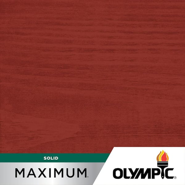 Reviews for Olympic Maximum 1 gal. SC-1020 Copper Henna Solid Color ...