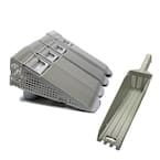 THEWEDGEDOWNSPOUT GutterGuard The Wedge 5 in. Gutter Guard Kit with ...