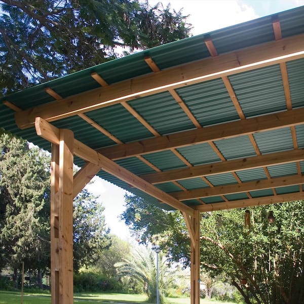 Corrugated Tin For Patio Cover How Much Does A Deck Or Patio Roof Cost