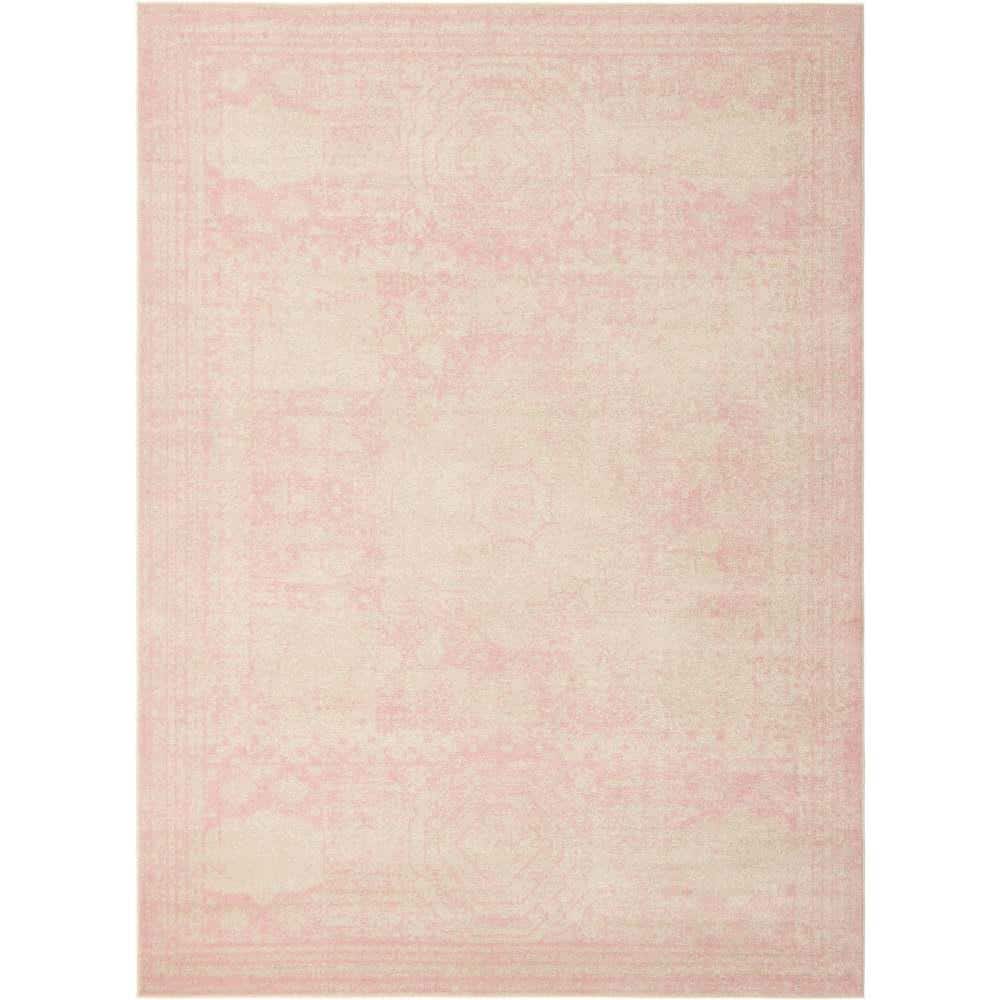 Unique Loom Bromley Wells Pink 9' 0 x 12' 2 Area Rug 3144302 - The Home ...