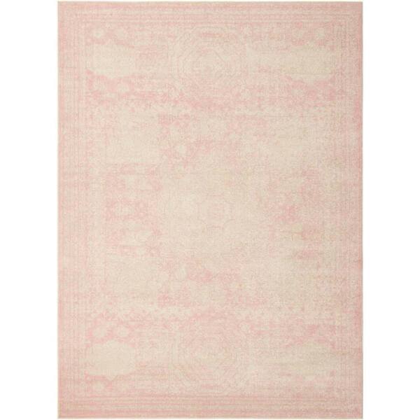 Unique Loom Bromley Wells Pink 9' 0 x 12' 2 Area Rug 3144302 - The Home ...