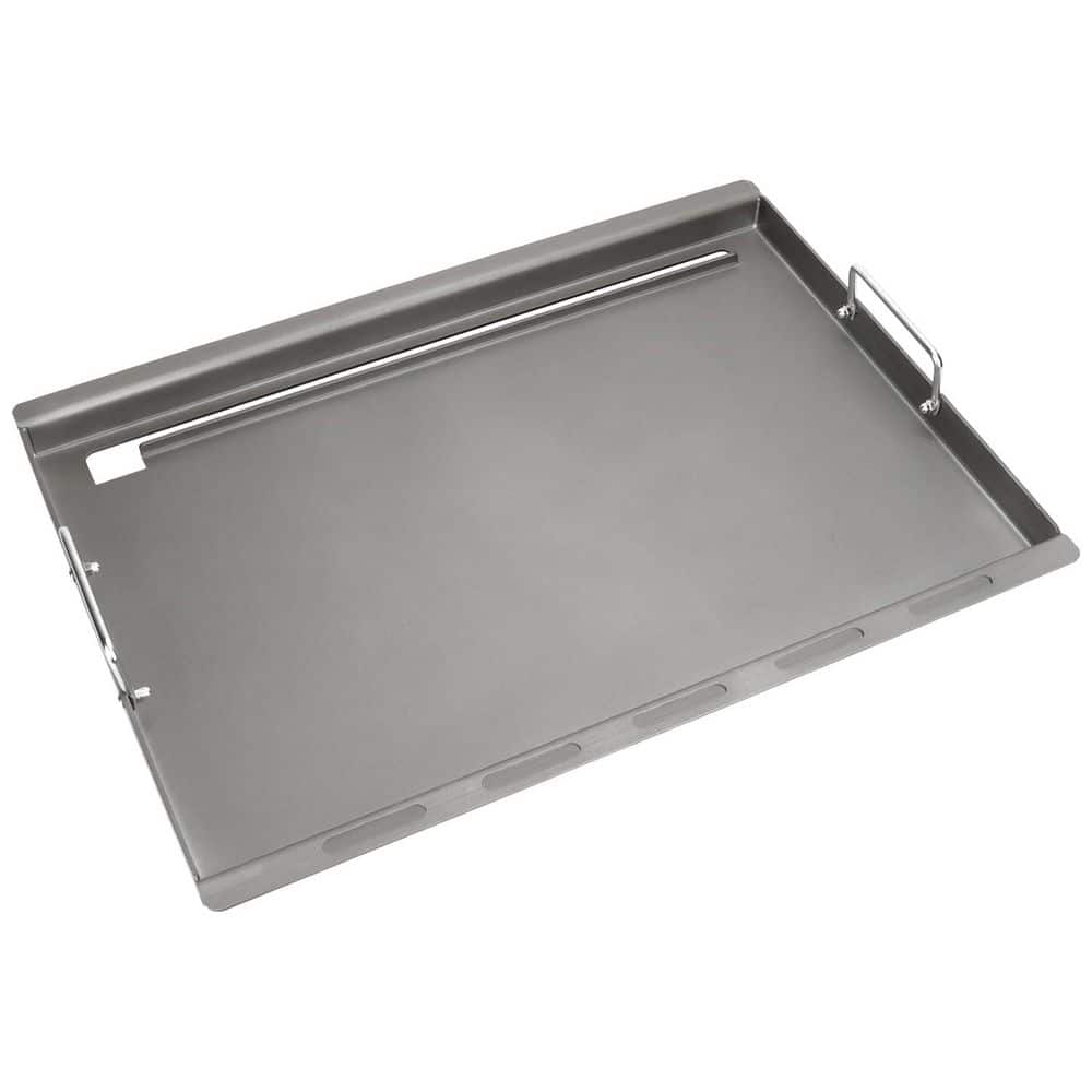 Full-Size Griddle Plate Flat Top Cast Iron Nonstick Coating for Gas ...