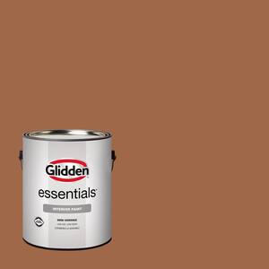 Glidden Premium 1 qt. #PPG1069-6 Foxfire Brown Satin Exterior Latex ...