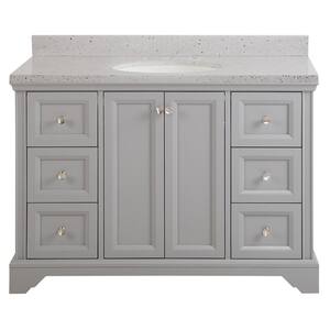 Home Decorators Collection Stratfield 49 in. W x 22 in. D Bathroom ...