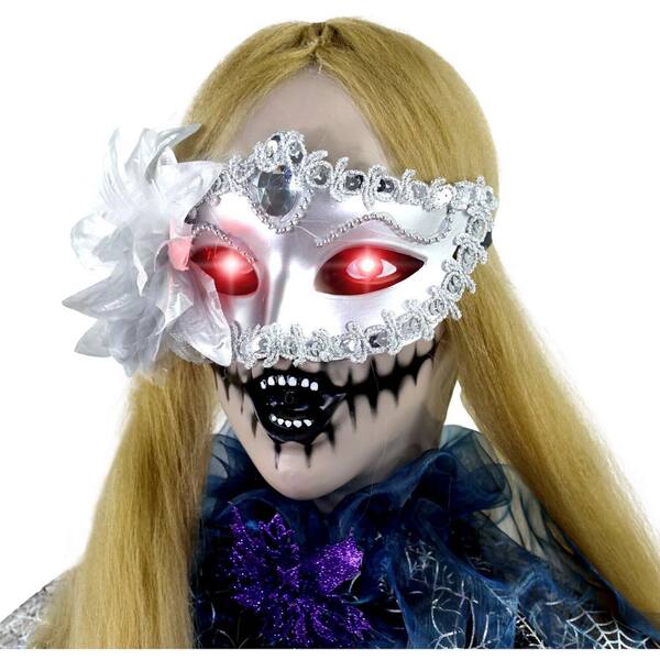 Haunted Hill Farm Life-Size 5.9 ft. Touch-Activated Animatronic ...