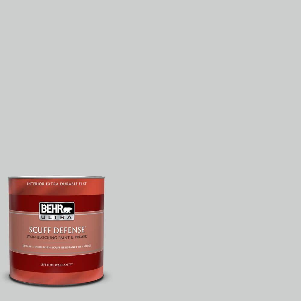 BEHR ULTRA 1 qt. #PPU26-16 Hush Extra Durable Flat Interior Paint ...