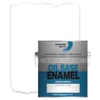 Diamond Brite Paint 1 Gal. White Oil Base Enamel Interior/Exterior ...