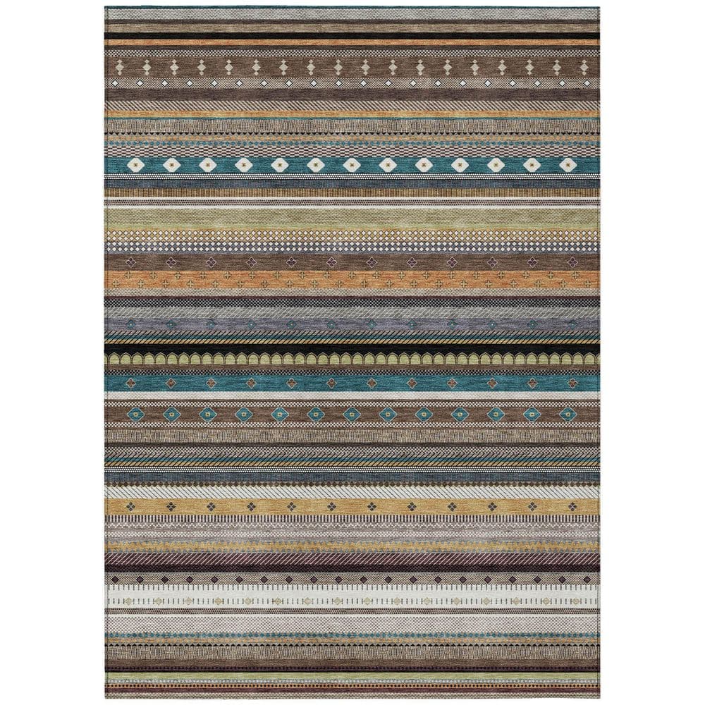 Addison Rugs Chantille Machine Washable Indoor/Outdoor Abstract ACN2218 ...
