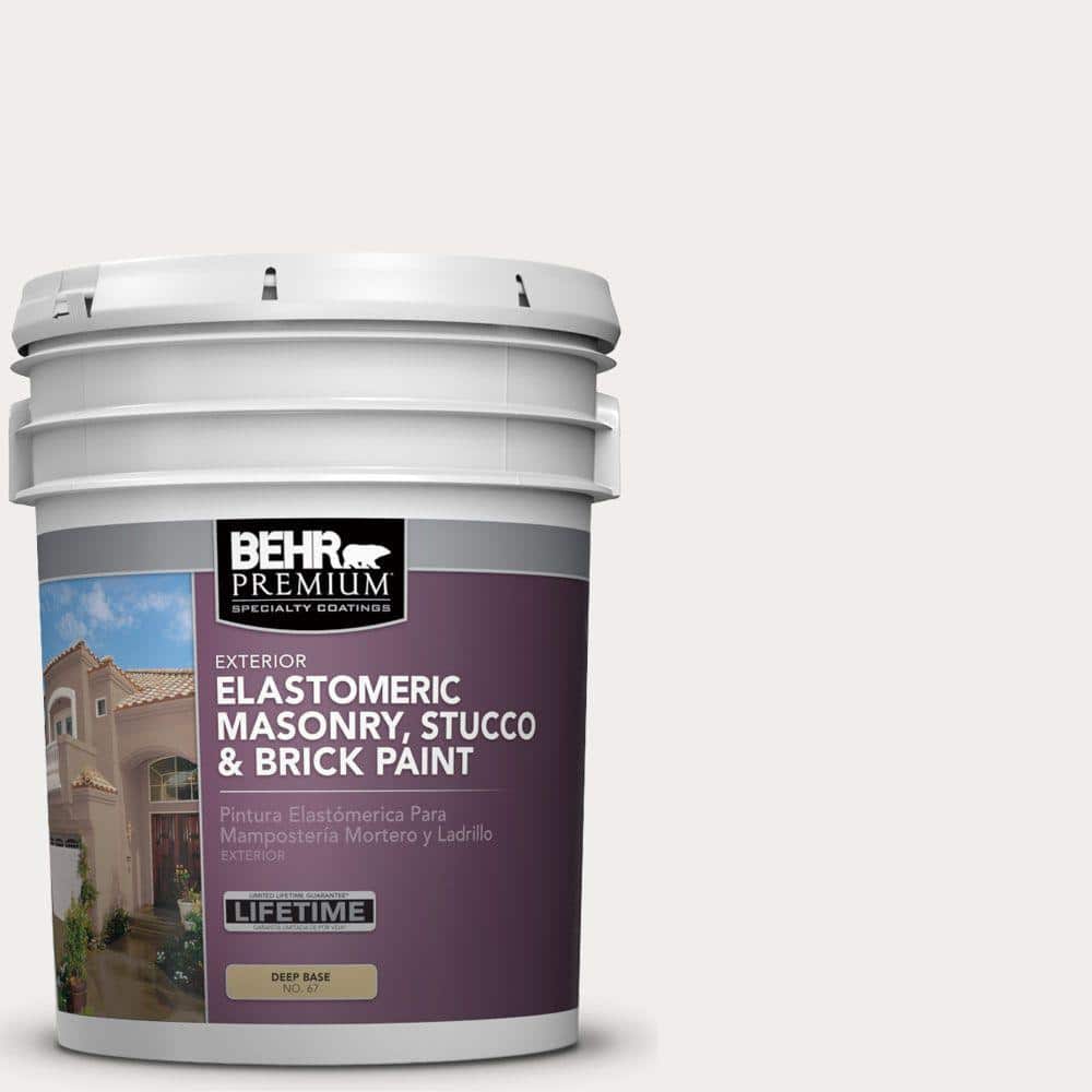 BEHR PREMIUM 5 gal. #MS-47 Mountain Summit Elastomeric Masonry, Stucco ...