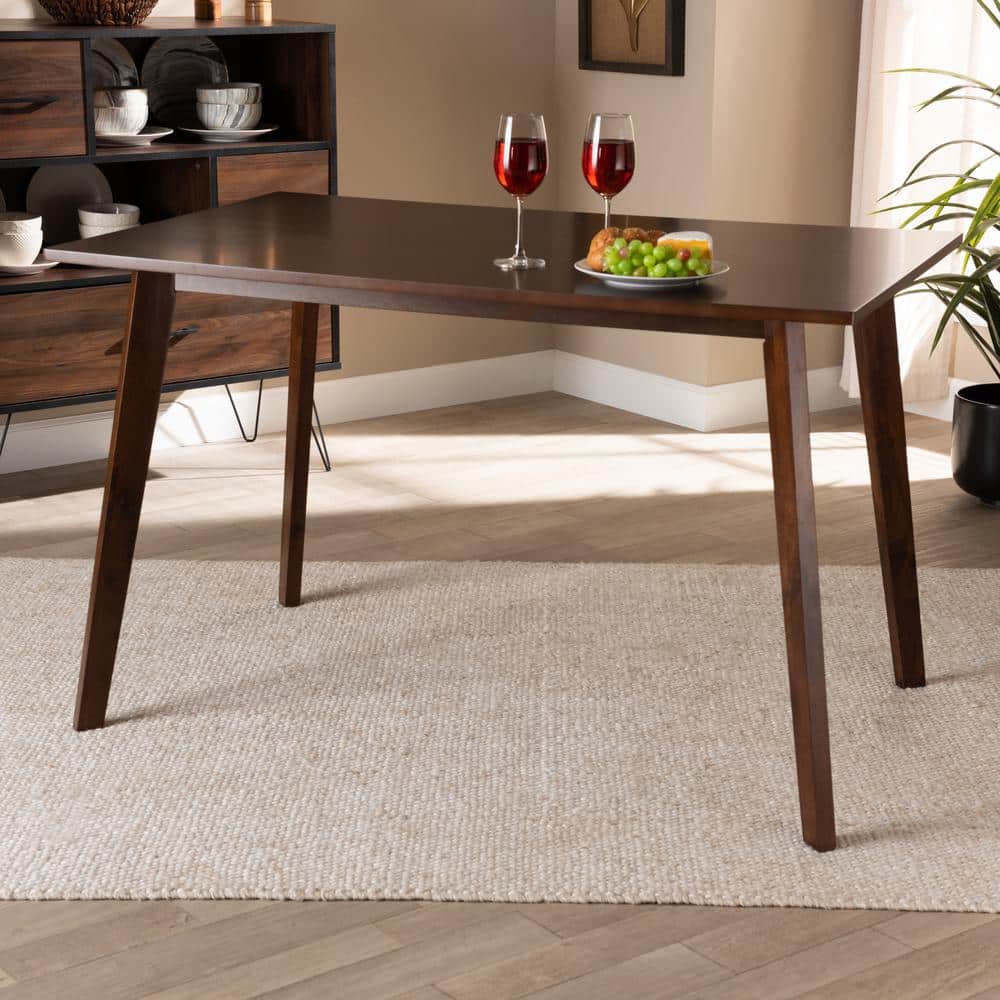 Britte Walnut Dining Table Best Deals and Price History at JoinHoney ...