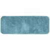 Garland Rug Finest Luxury Basin Blue 22 in. x 60 in. Washable Bathroom ...