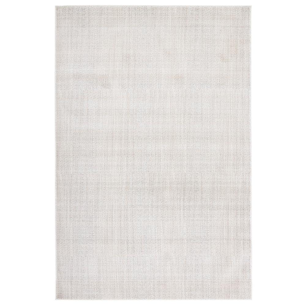 SAFAVIEH Herat Ivory/Beige 8 ft. x 10 ft. Solid Color Area Rug HRT341A ...