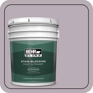 BEHR MARQUEE 1 gal. #670F-4 Silverberry Satin Enamel Exterior Paint ...