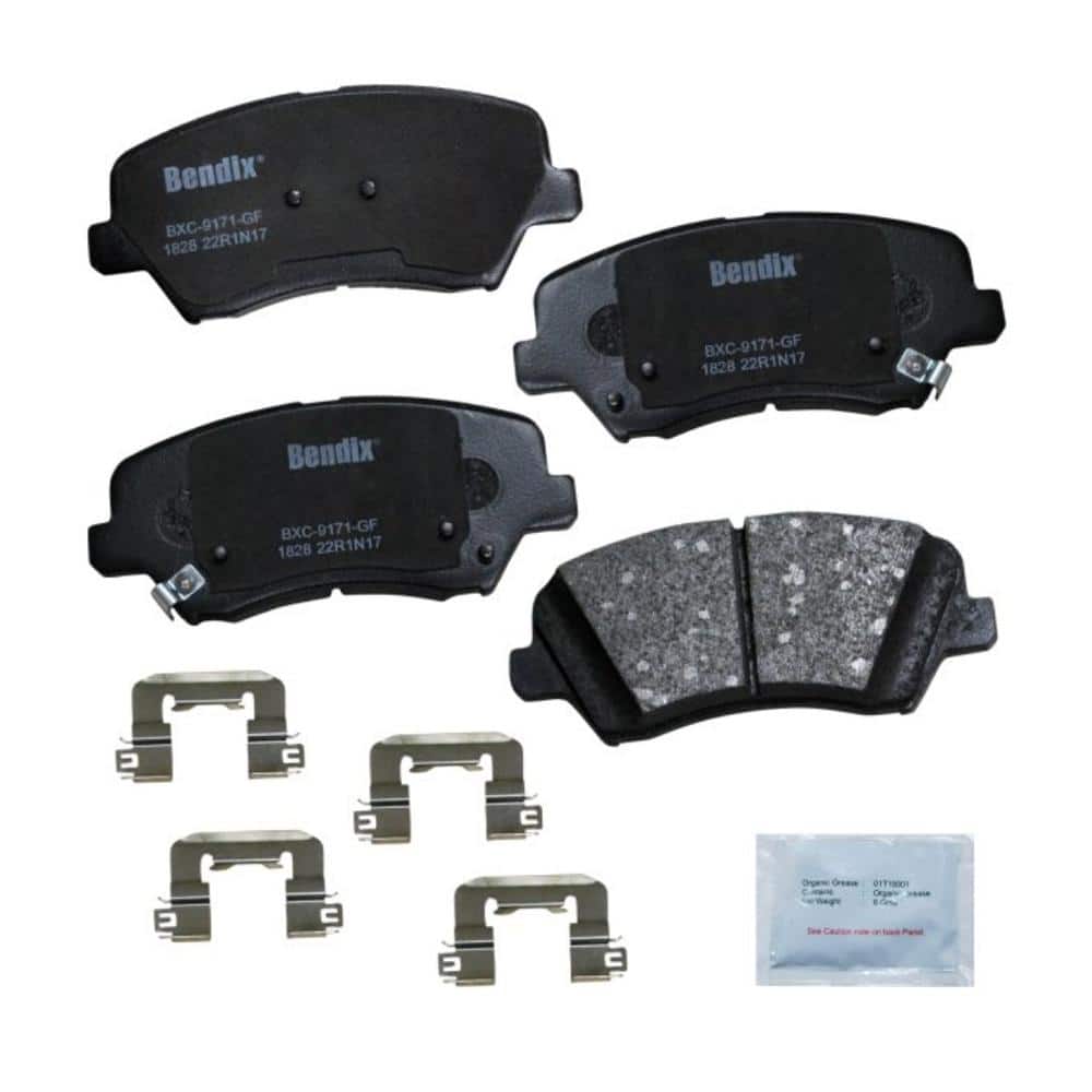 Bendix Premium Copper Free Ceramic BPR Disc Brake Pad - Front CFC1828 ...