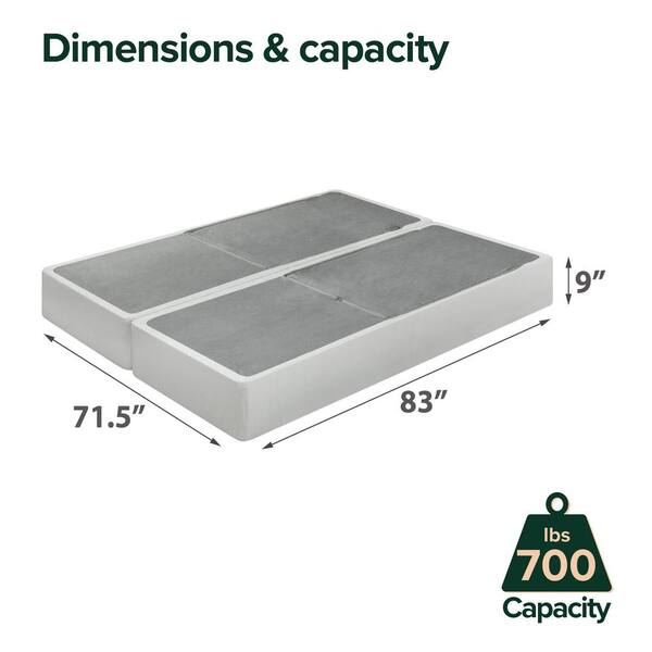 California king split box spring store