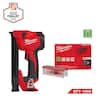 Milwaukee M12 12 Volt Lithium Ion Cordless Cable Stapler w/1 in ...