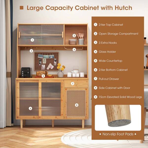 Anko rattan cabinet store