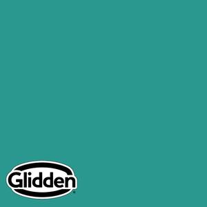 Glidden 8 oz. PPG1231-6 Azure Tide Satin Interior Paint Sample PPG1231 ...