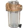 Groco ARG Bronze Strainer with Plastic Basket ARG-1250-P - The Home Depot