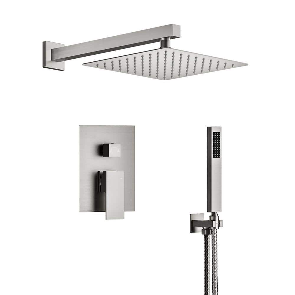Reviews for CRANACH 1-Spray Wall-Mounted Dual Shower Heads with ...