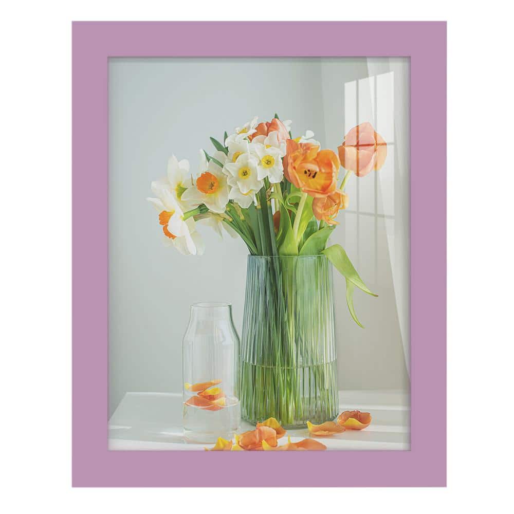 Wexford Home Modern 8 in. x 10 in. Violet Picture Frame WF010F - The ...