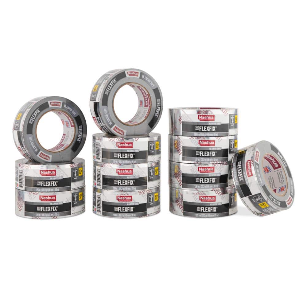 Nashua Tape 1.89 in. x 120.3 yd. 555 FlexFix UL Listed Tape Pro Pack ...