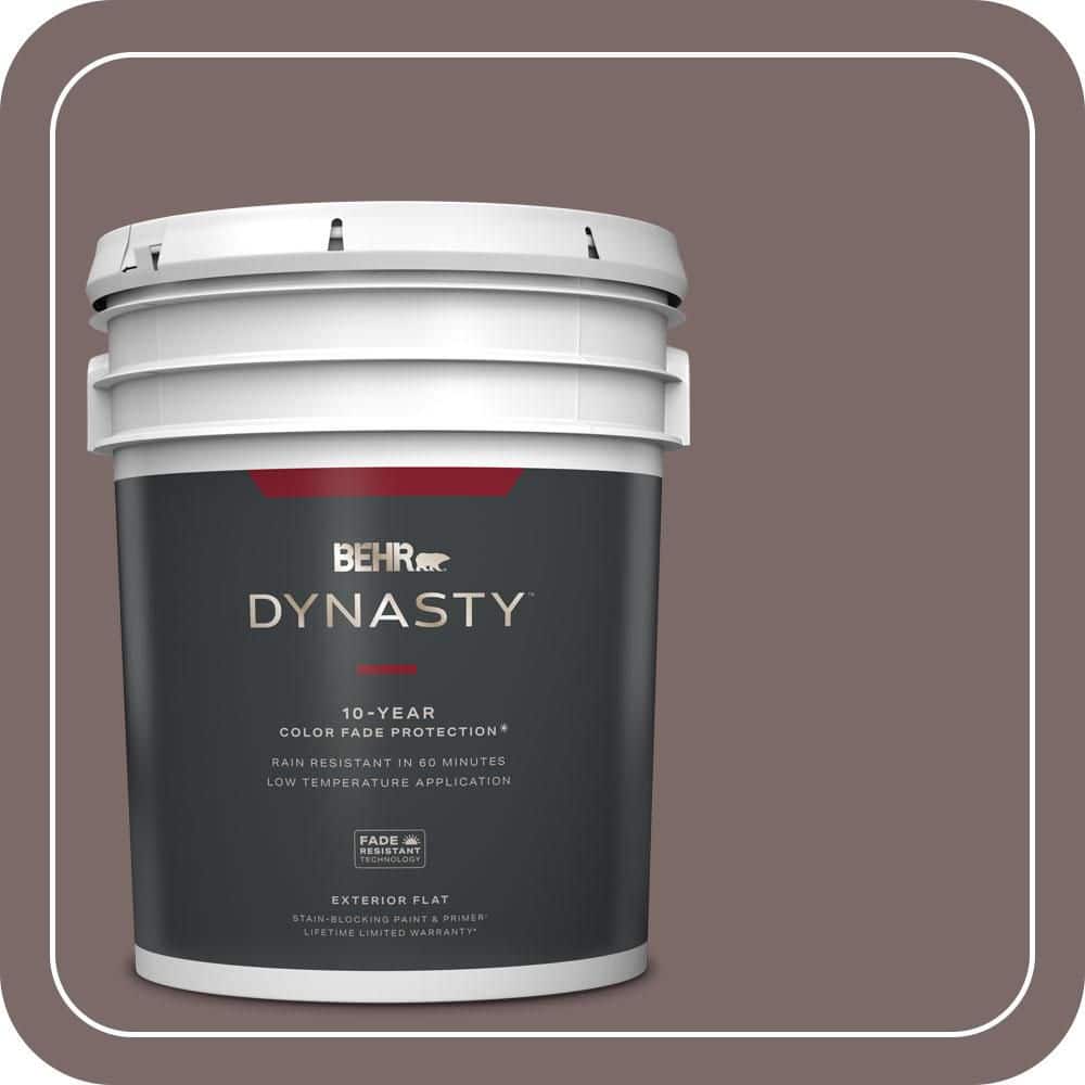 BEHR DYNASTY 5 gal. Home Decorators Collection #HDC-NT-26 Muscatel Flat ...