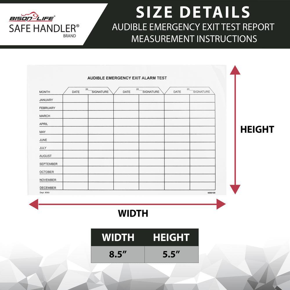 Pack de 50 formulaires de rapport de test de sortie Maroc | Ubuy
