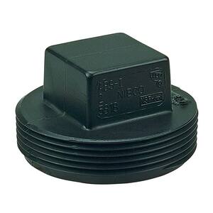 NIBCO 2 in. ABS DWV MIPT Cleanout Plug C5818HD2 - The Home Depot