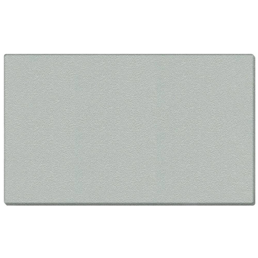 ghent 4 x 5 ft. Vinyl Wrapped Bulletin Board, Silver 12UV45-W193 - The ...