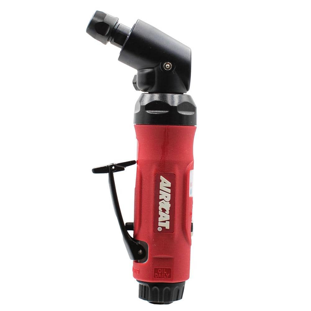 AIRCAT .6 HP 115 Degree Angle Die Grinder with Spindle Lock 6295 - The ...