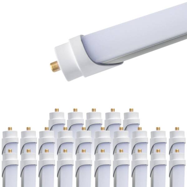 Viribright 40-Watt T8 8-Foot Single Pin Ballast Bypass 5200 Lumens ...