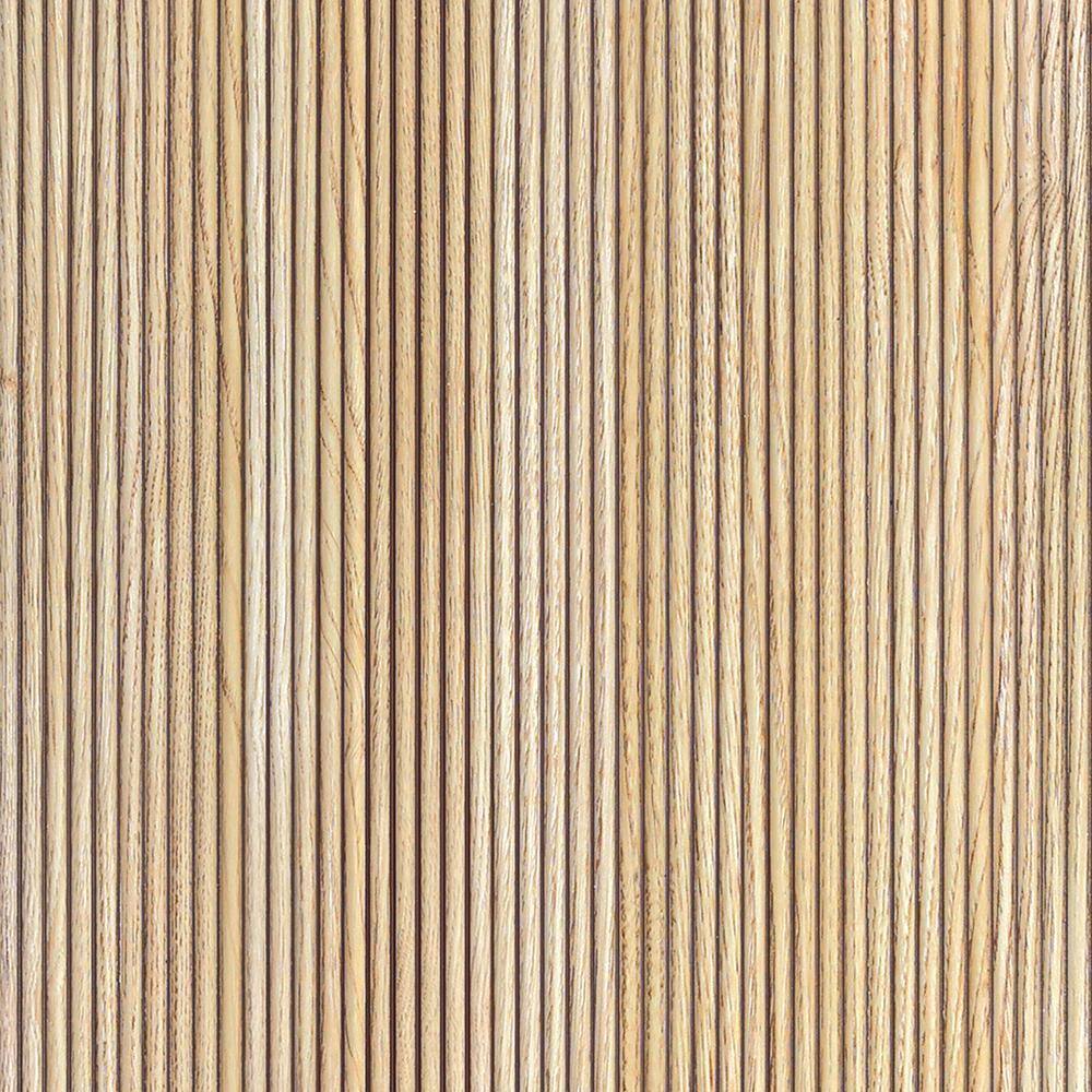 FROM PLAIN TO BEAUTIFUL IN HOURS Rounded Mini Slats 1/4 in. x 1 ft. x 9 ...