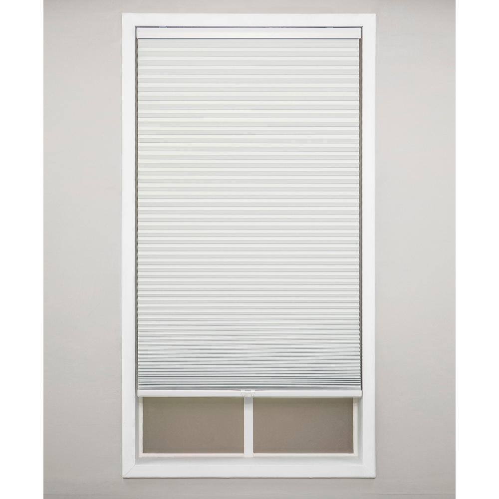 Eclipse Ivory Cordless Blackout Polyester Cellular Shades - 26 in. W x ...