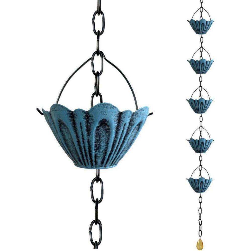 Rain Chain Gutter Downspout Catcher Outside Water Diverter Decorative ...