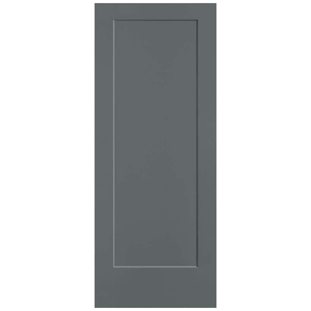 Masonite 32 in. x 80 in. 1-Panel Lincoln Park Single Bore Hollow Core ...