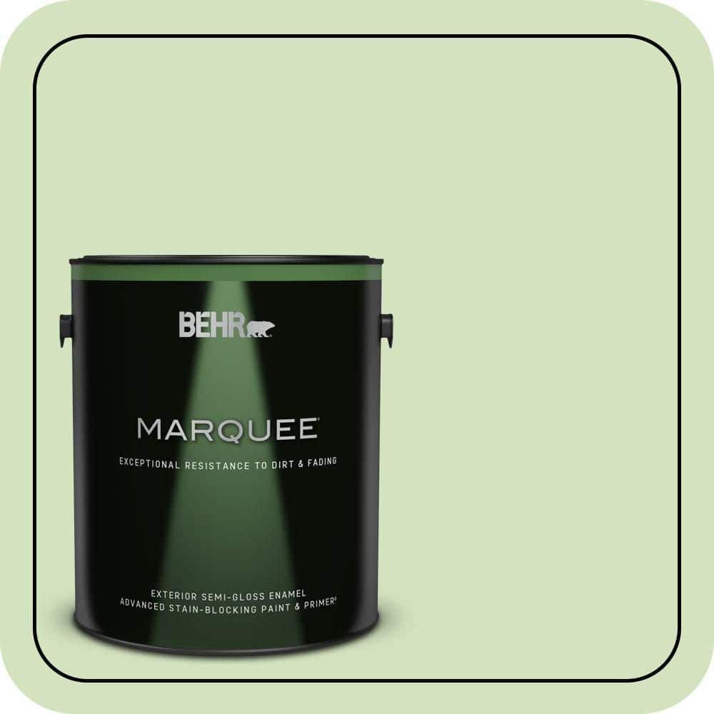 BEHR MARQUEE 1 gal. #P380-3 Irish Folklore Semi-Gloss Enamel Exterior ...