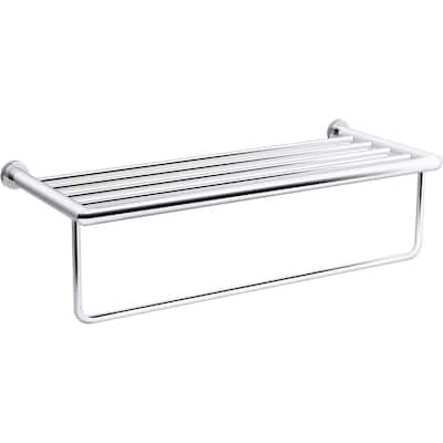 KOHLER Kumin 18 in. Towel Bar in Polished Chrome K-97878-CP
