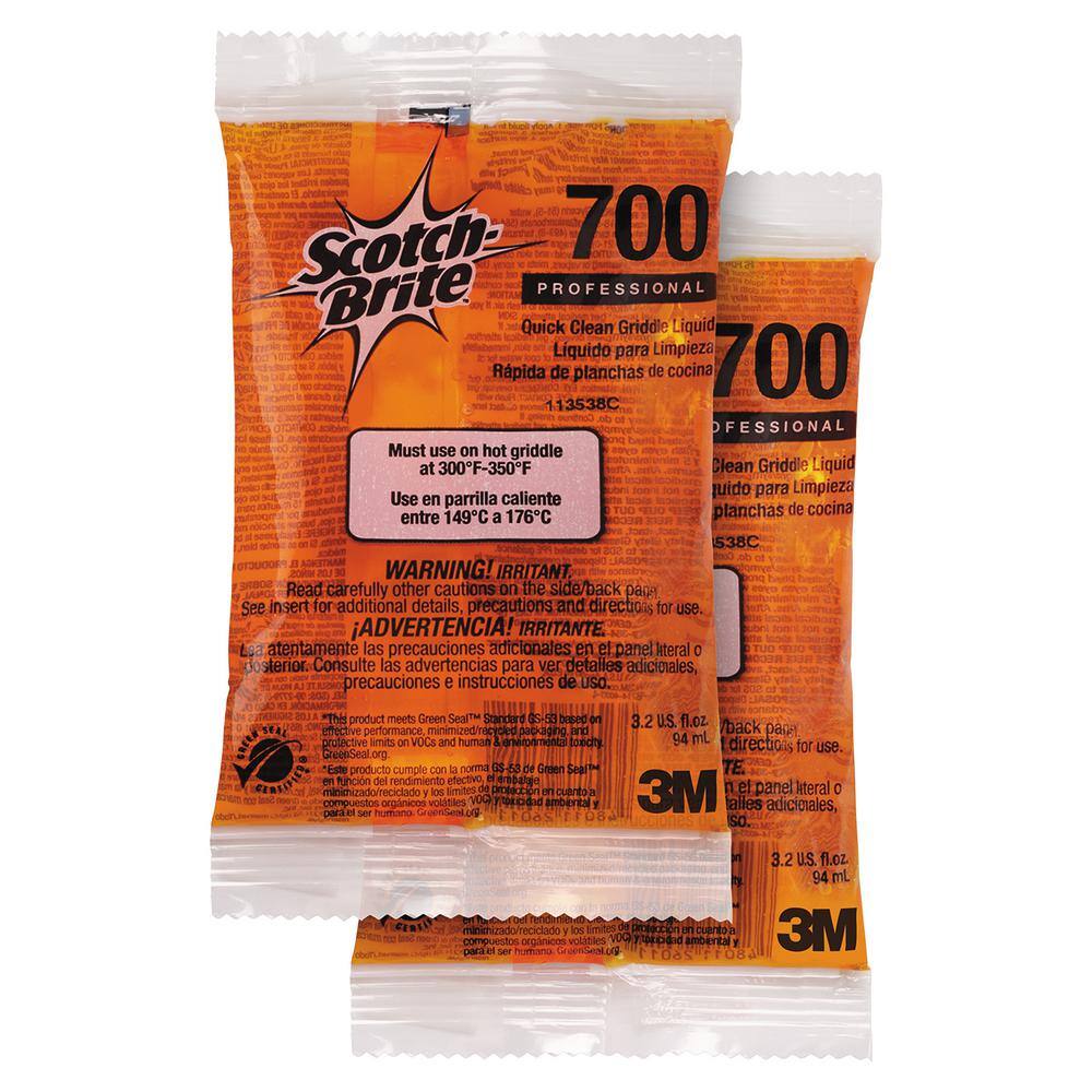 Scotch-Brite PROFESSIONAL Quick Clean Griddle Liquid Degreaser, 3.2 oz ...